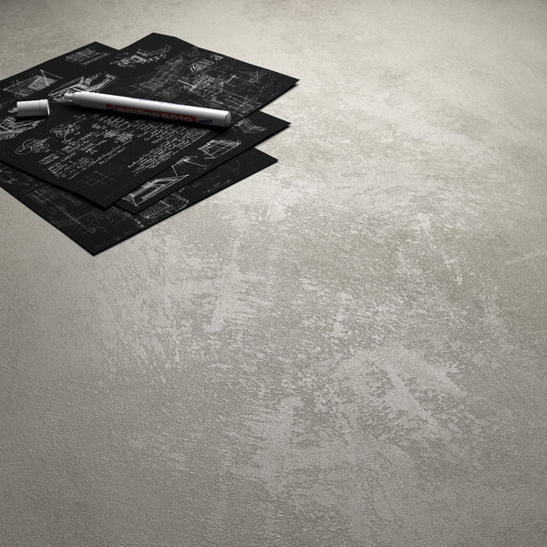 Barra de Bar Evolution 120x40, Cemento Gris con cargador inalámbrico