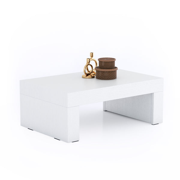 Table Basse Evolution 90x60, Frêne Blanc